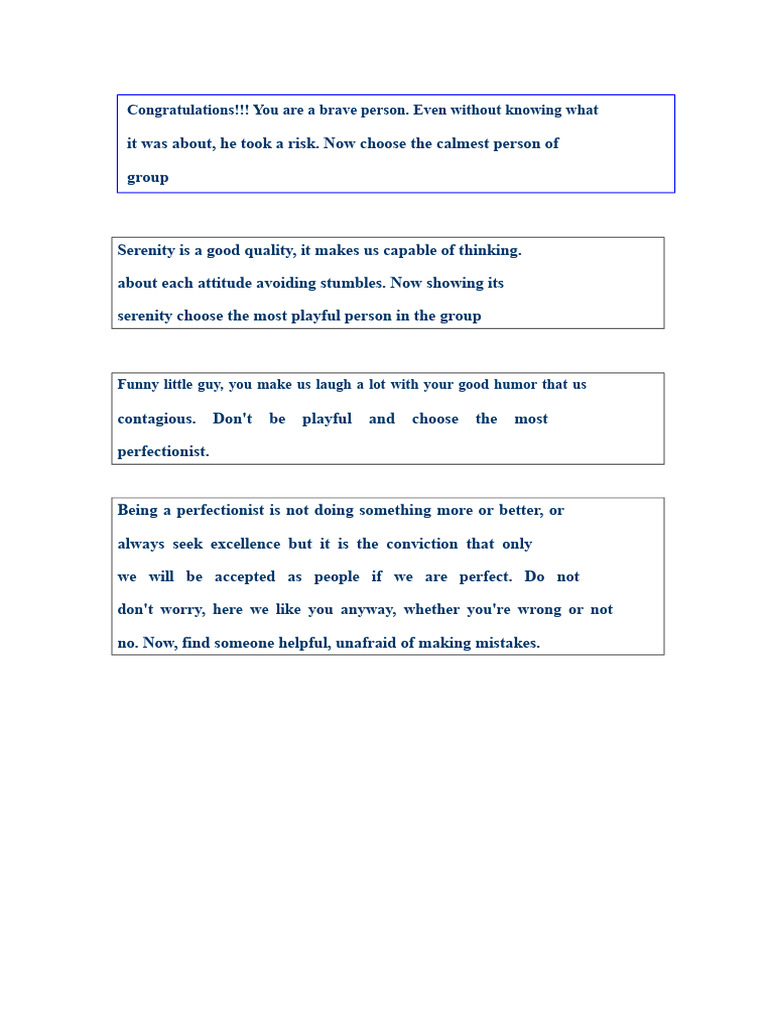 Secret Friend Qualities | PDF | Humility | Love