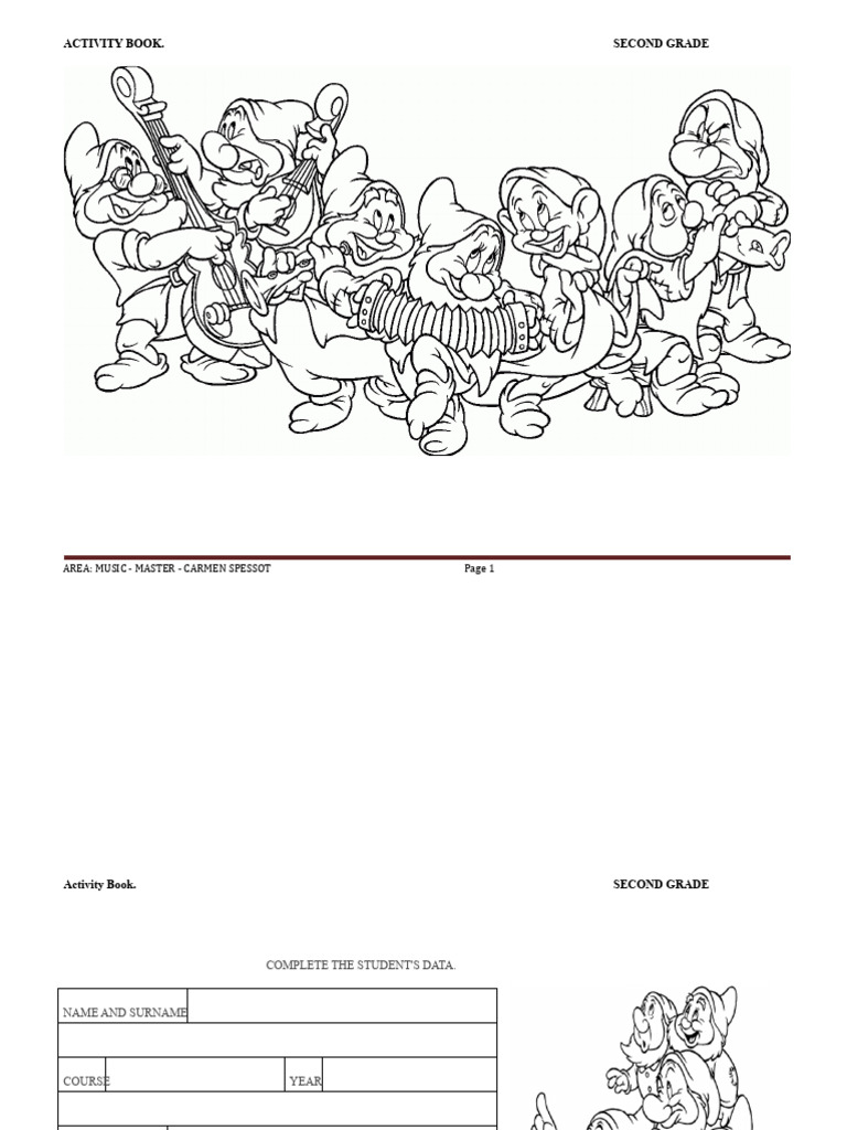 Second Grade Activity Book-1 | PDF