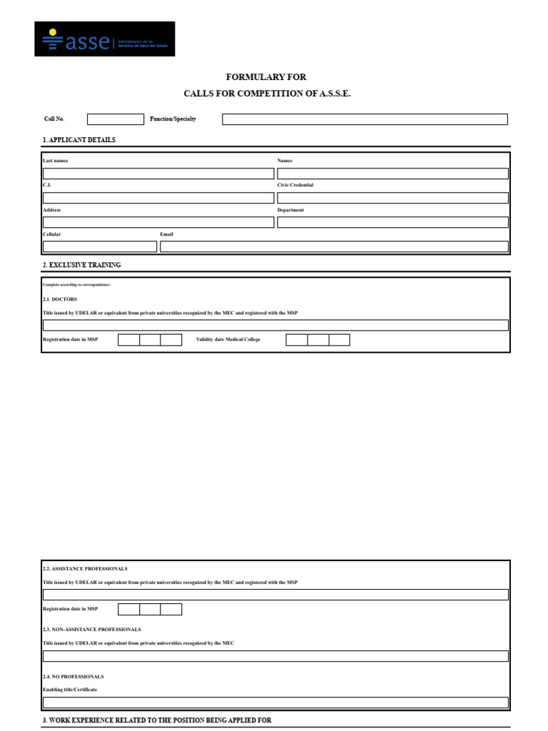 A.S.S.E. Competition Application Form | PDF | Justice | Crime & Violence