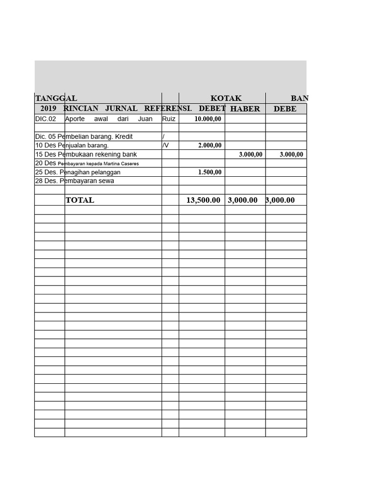 Contoh Diari Kolom | PDF