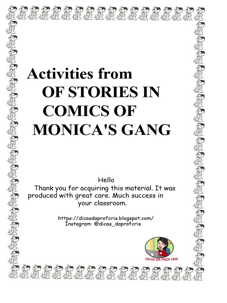 Comic Book Activities | PDF | Cartooning | Comics