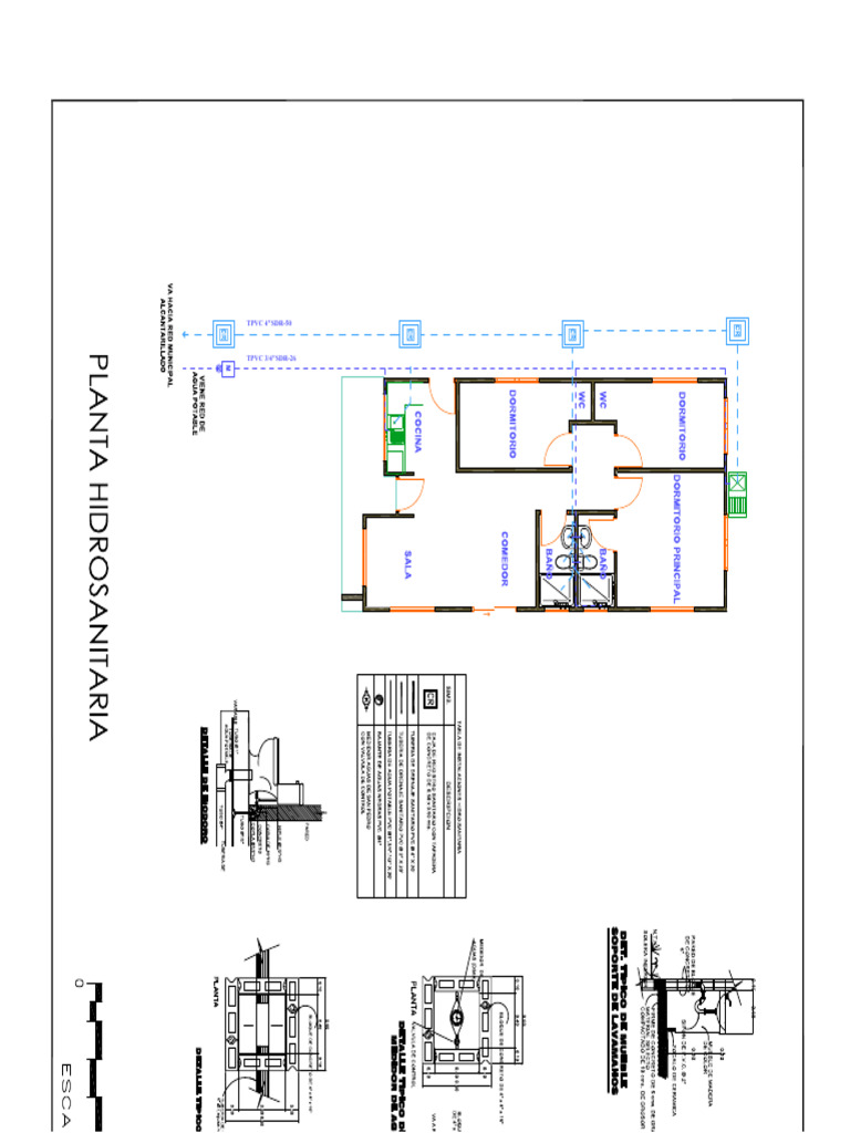 04 Hydrosanitary Plan | PDF