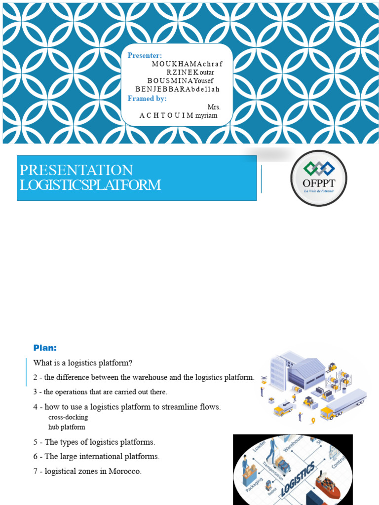 Presentation On Logistic Platform | PDF | Logistics | Freight Transport