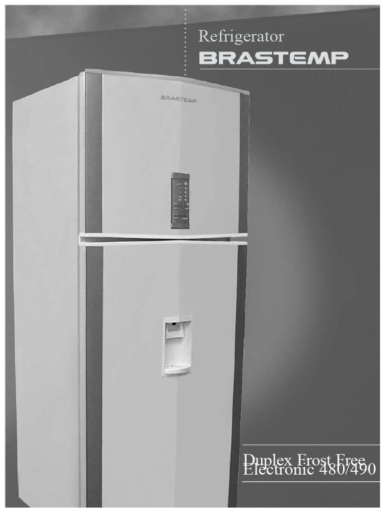 Brastemp Refrigerator User Manual | PDF | Refrigerator