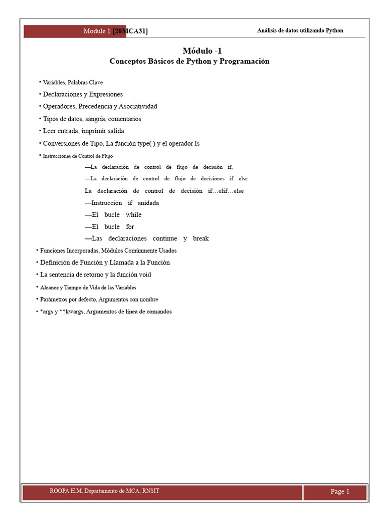 DAP Módulo1 | PDF | Python (lenguaje de programación) | Entorno de desarrollo integrado