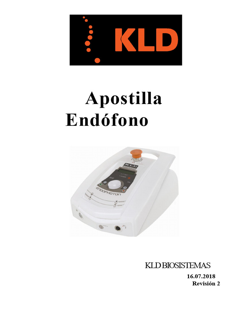 Nuevo Endophoton Apostilla Rev.2 | PDF | Diodo emisor de luz | Ligero