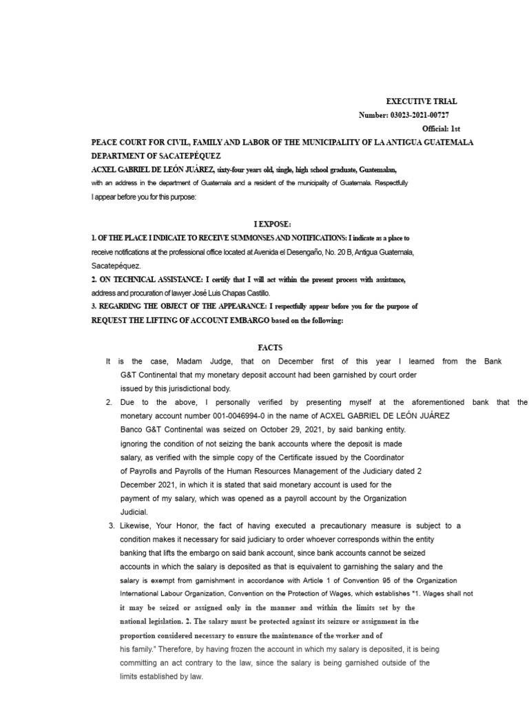 Lifting of Account Embargo Updated | PDF | Salary | Banks