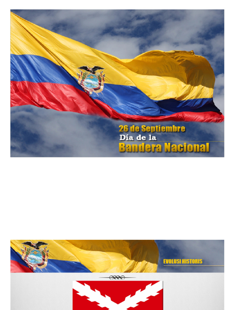 Sejarah Bendera Nasional Ecuador | PDF