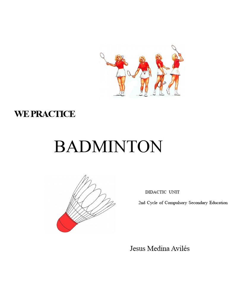 Badminton Didactic Unit for Education | PDF | Anatomical Terms Of Motion