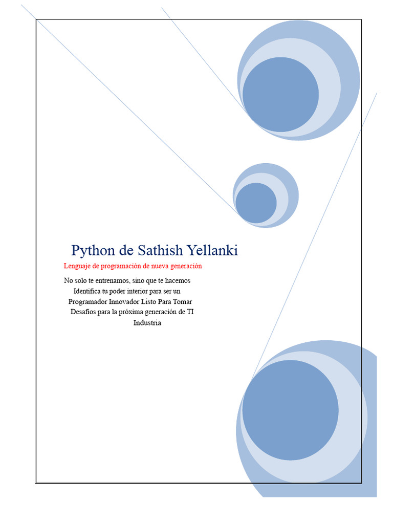 SkyEssPythonSyllabus 1 | PDF | Python (lenguaje de programación) | Herencia (Programación ...