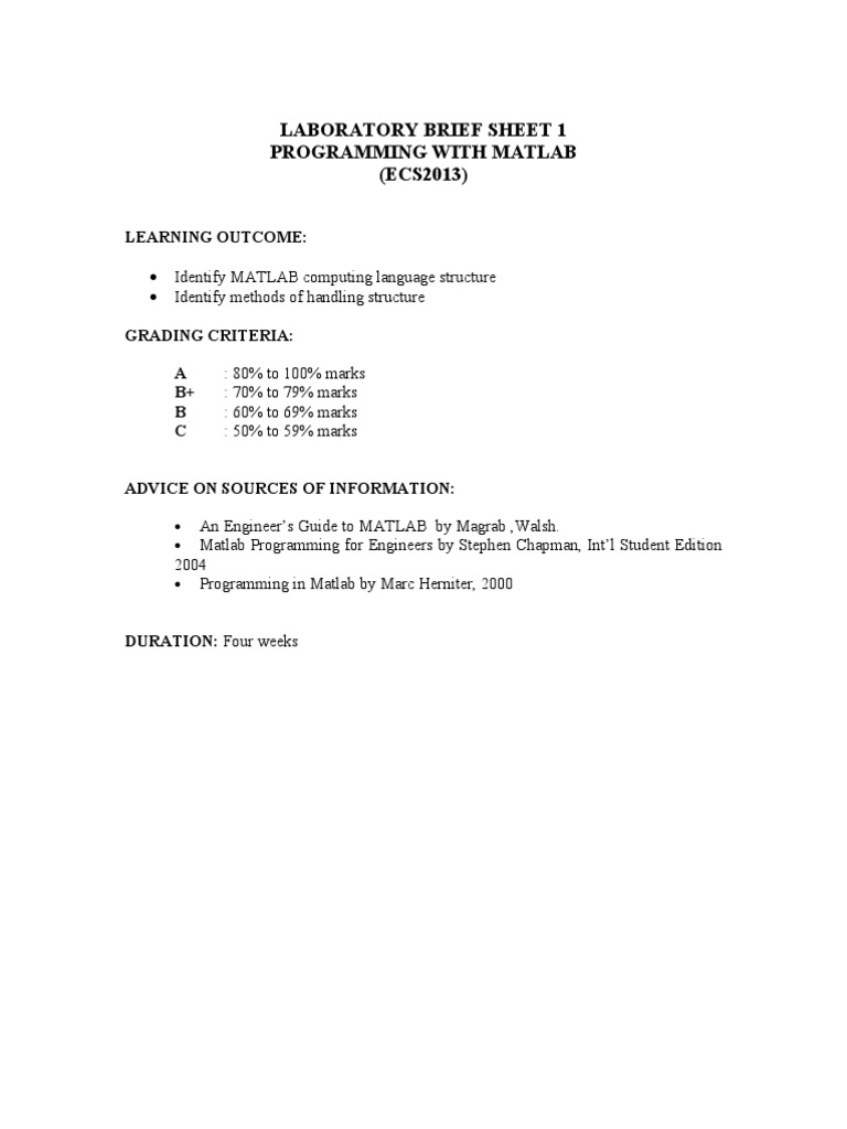 Lab Sheet 1 | PDF | Matrix (Mathematics) | Resistor