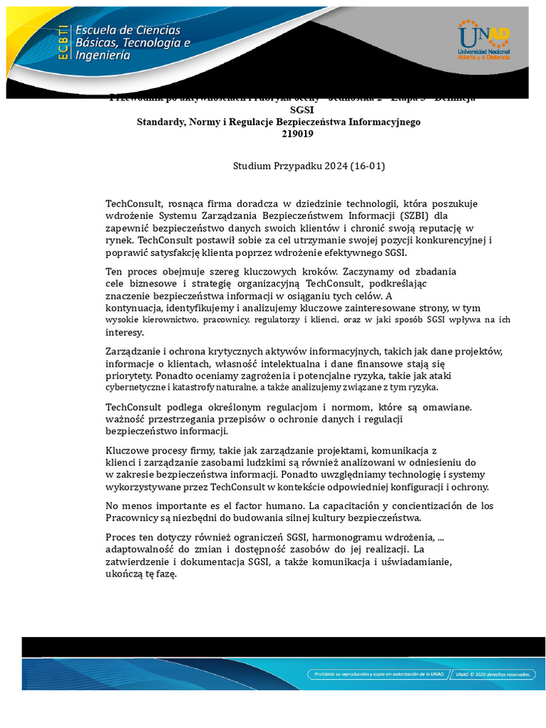 Przypadek 3 - TechConsult | PDF