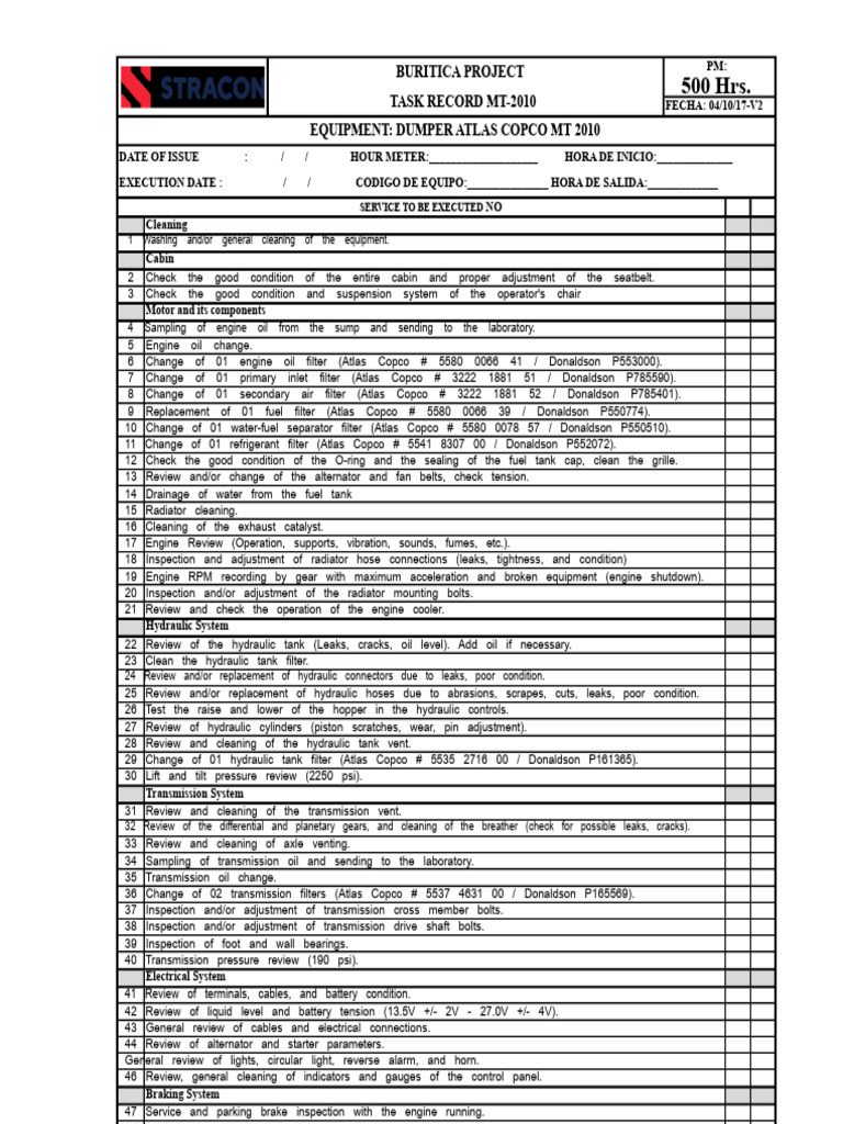 PM - Dumper MT2010 | PDF | Mechanical Engineering | Vehicles