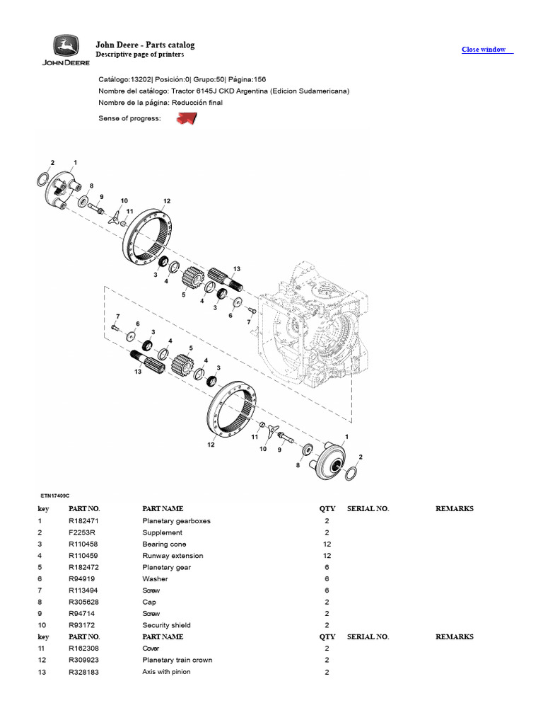 Final Reduction John Deere 6145J Tractor | PDF
