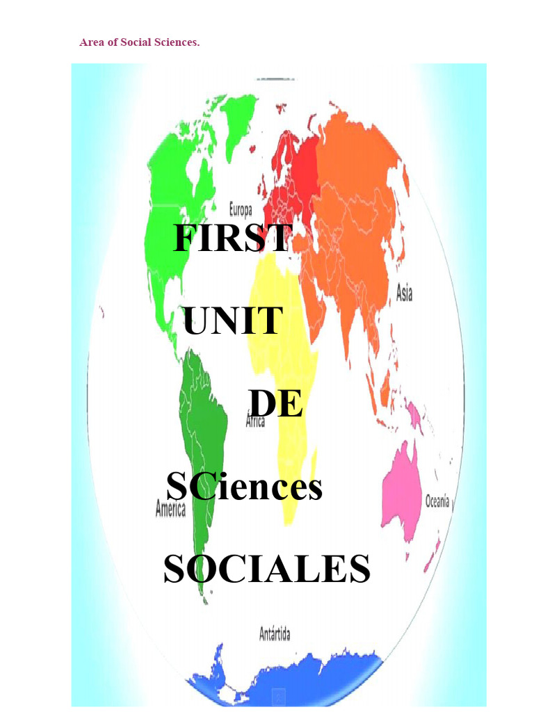 Sixth FIRST SOCIAL SCIENCES | PDF | Science | Information