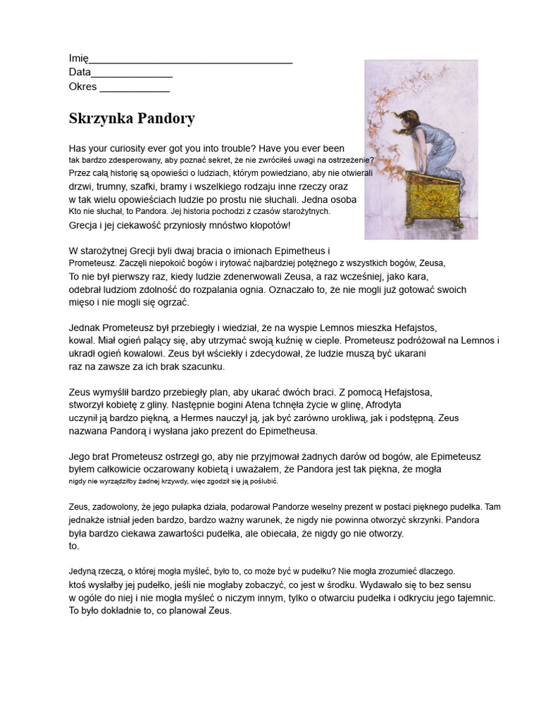 Puszka Pandory | PDF
