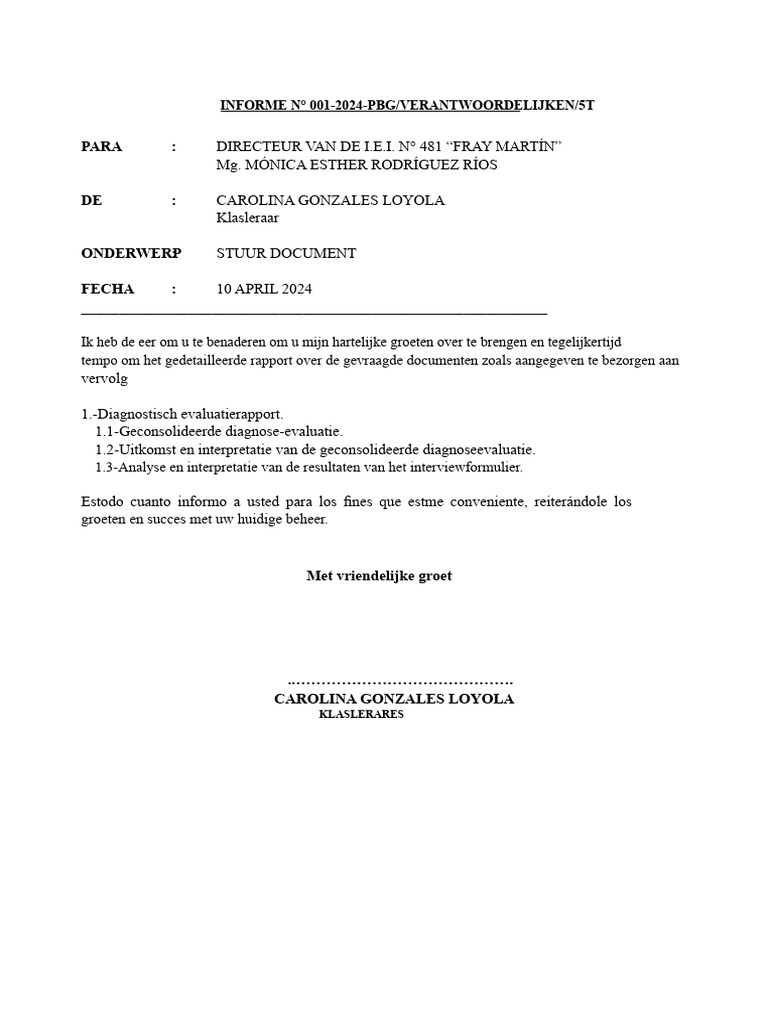 Systematisering Van de Diagnostische Evaluatie 2024 | PDF