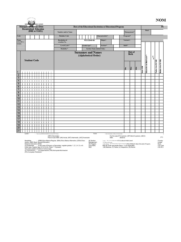 150037052-Blank Enrollment Letter | PDF | Microsoft Excel