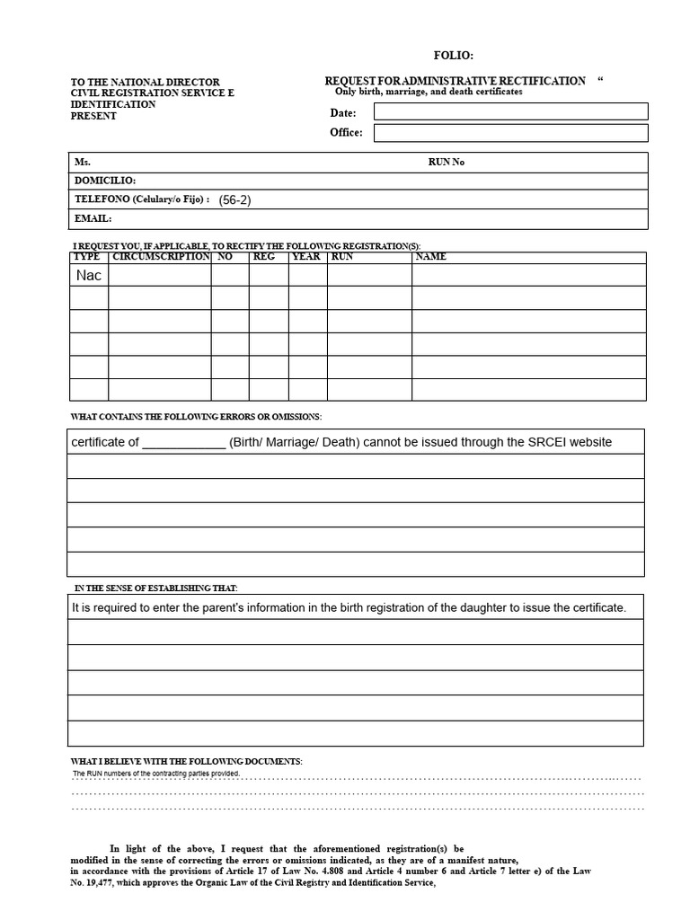 Form C-4 Model | PDF