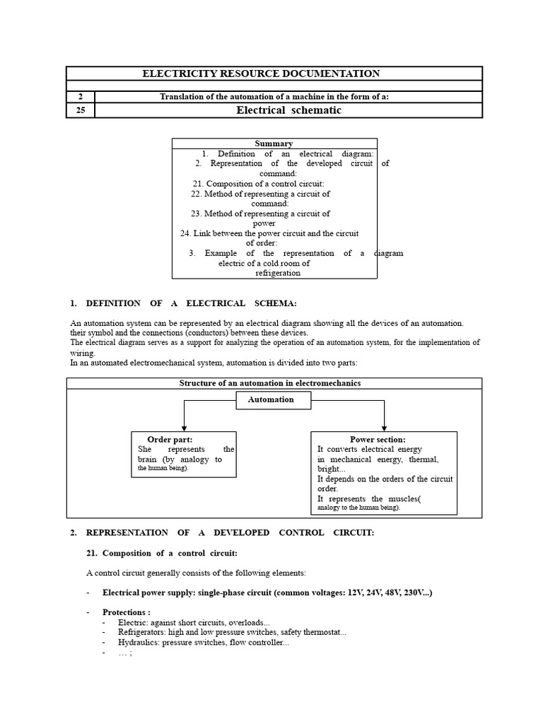 Electrical Circuit Representation Guide | PDF | Relay | Switch
