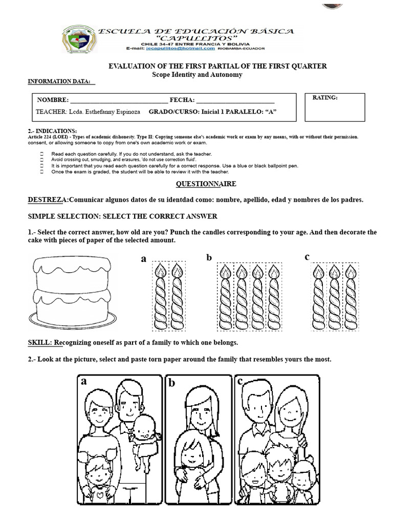Evaluation Identity and Autonomy | PDF