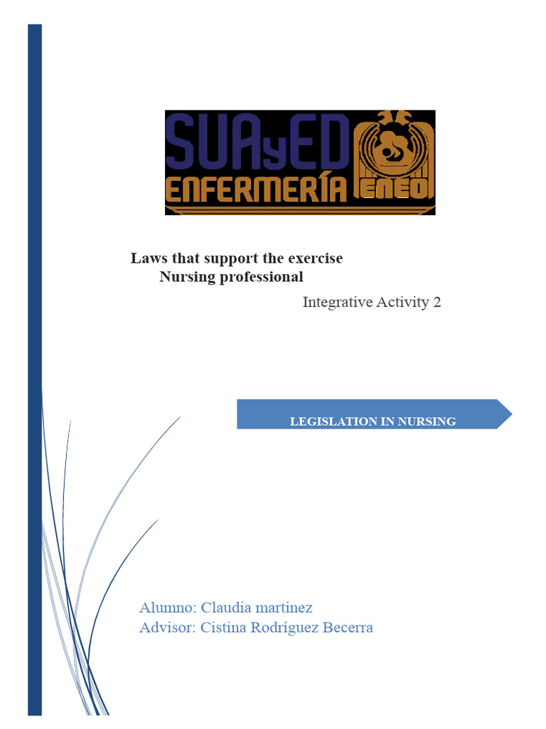 Nursing Legislation Overview and Rights | PDF | Conservation Biology ...