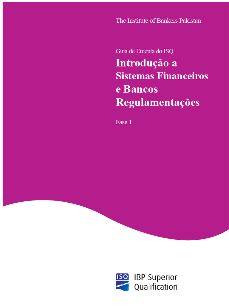Guia ISQ: Sistemas Financeiros e Bancários | PDF | Mercado de capital ...
