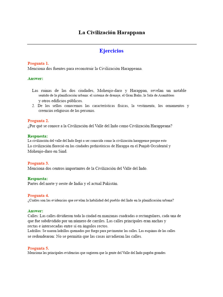 Soluciones de Historia y Civics de Goyal Brothers Prakashan Clase 9 Capítulo 1 la Civilización ...