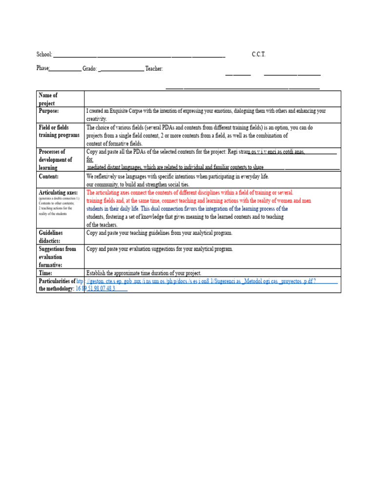 Exquisite Corpse Project Guide | PDF | Emotions | Cognition
