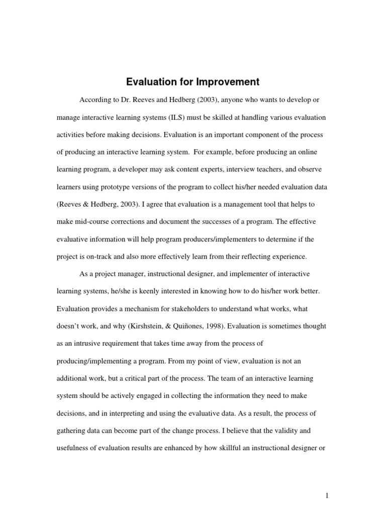 Philosophy Paper | PDF | Instructional Design | Educational Technology