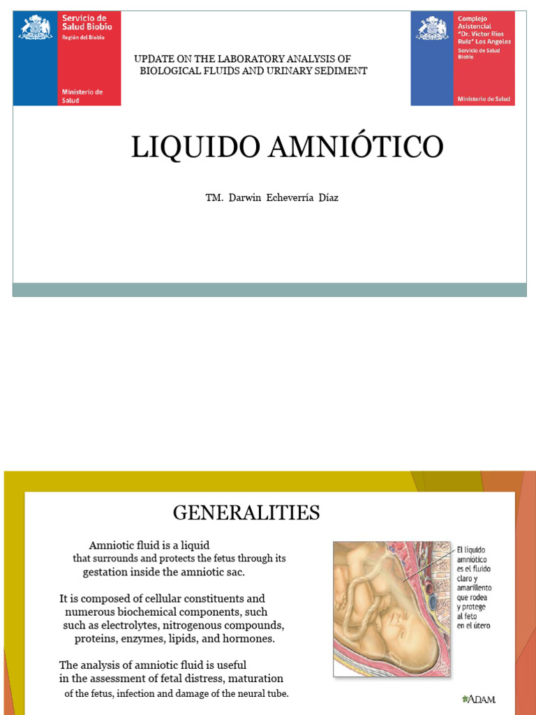 Amniotic Fluid | PDF | Fetus | Medical Specialties