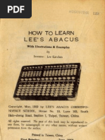 Abacus. The Best Manual | PDF