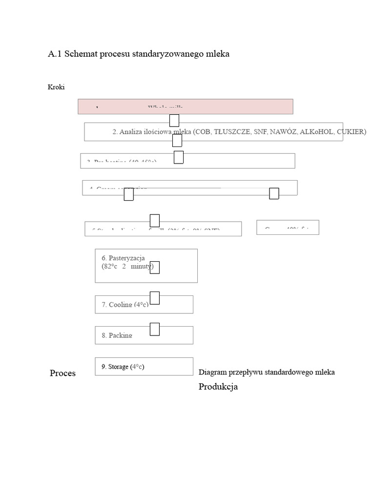 Schemat Przepływu Procesu | PDF