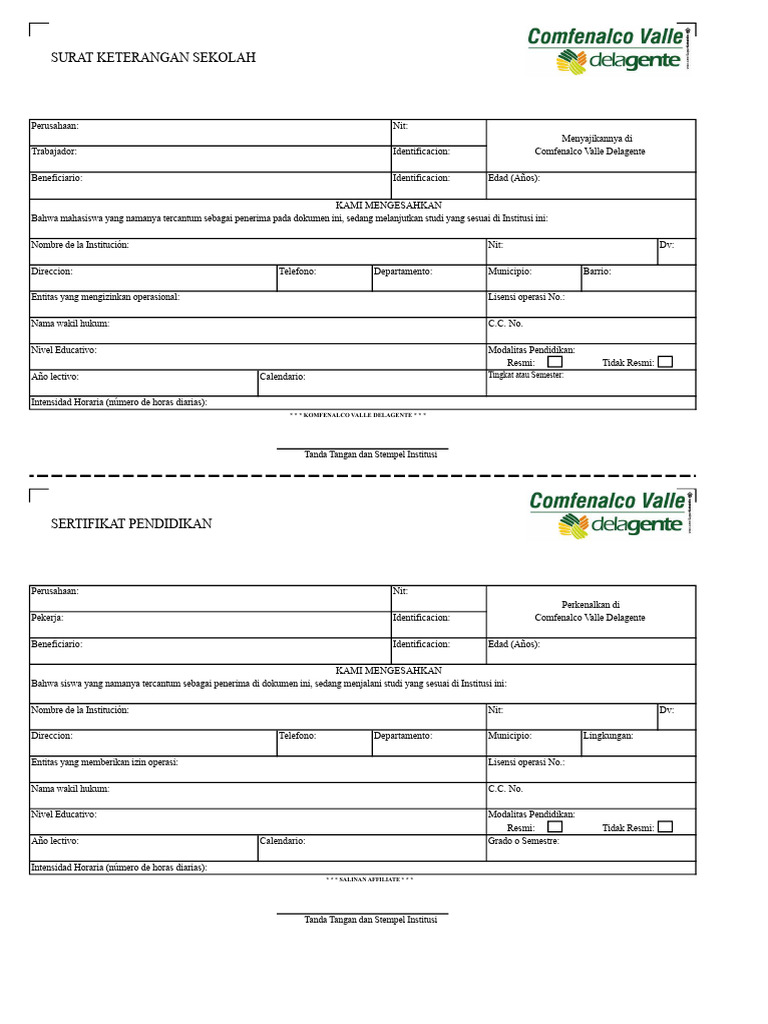 SERTIFIKAT PENDIDIKAN.xlsx | PDF