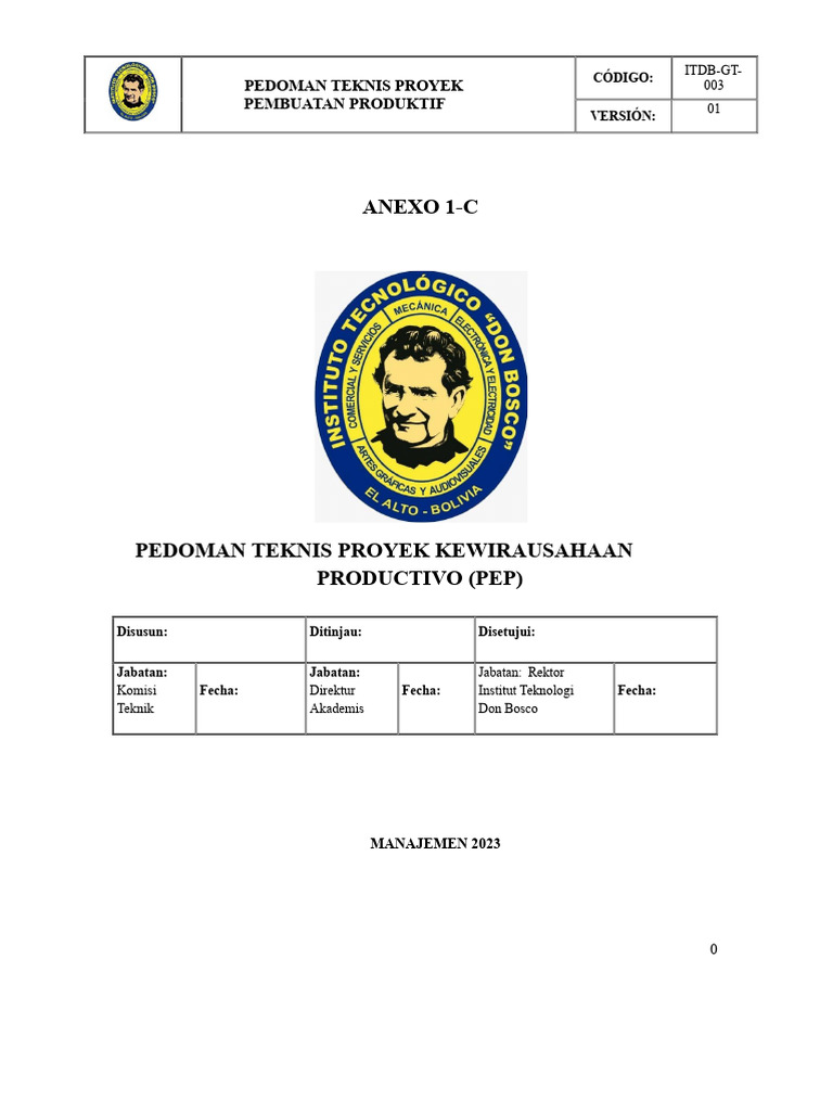 Panduan Proyek Kewirausahaan Produktif | PDF