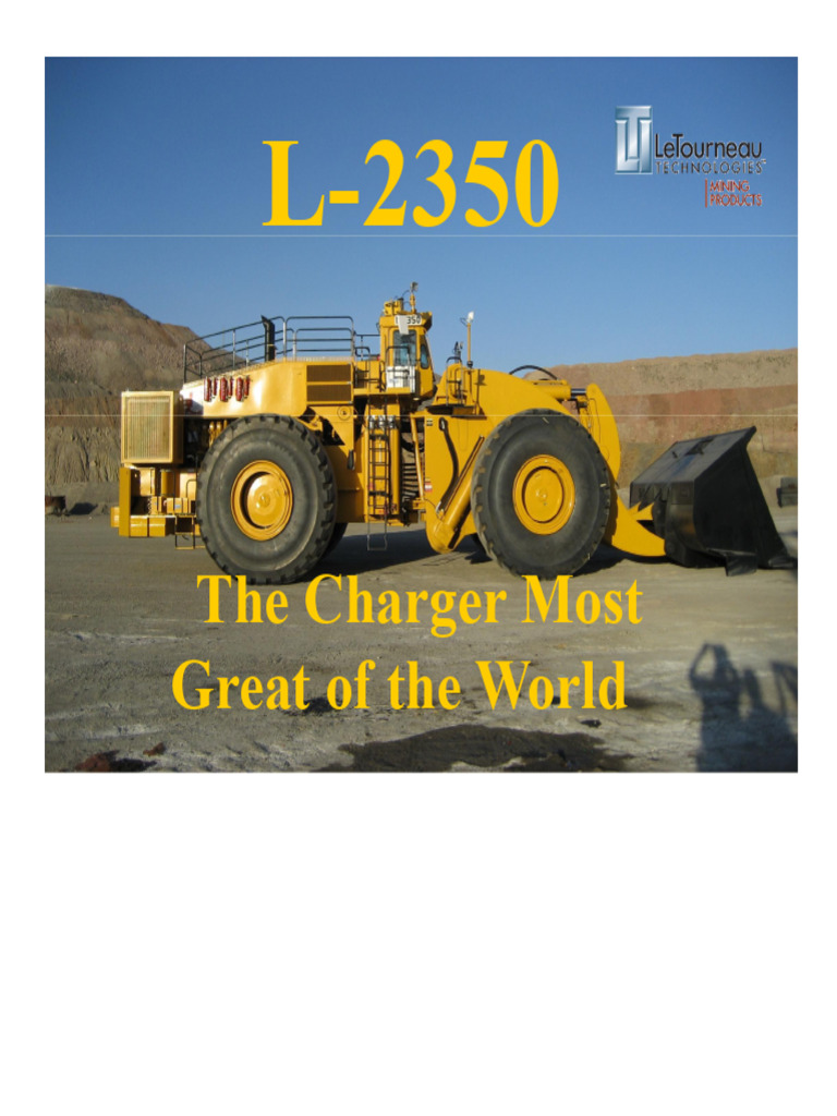Loader LT 2350 | PDF | Pound (Mass) | Engines