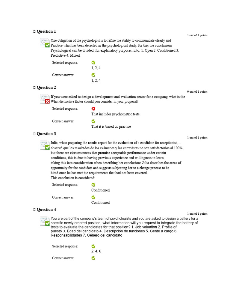 Automated 10 TESTS IN ORGANIZATION | PDF | Psychology | Psychometrics