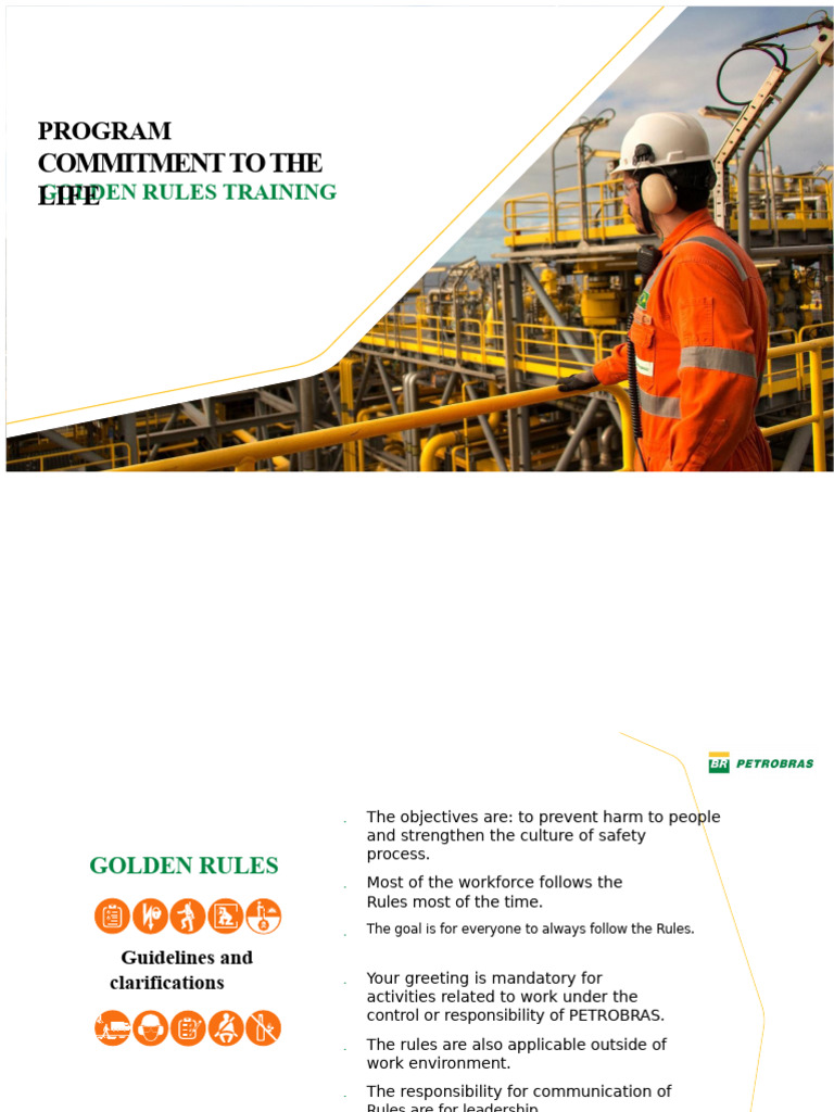 Golden Rules for Safety Compliance Training | PDF | Personal Protective ...