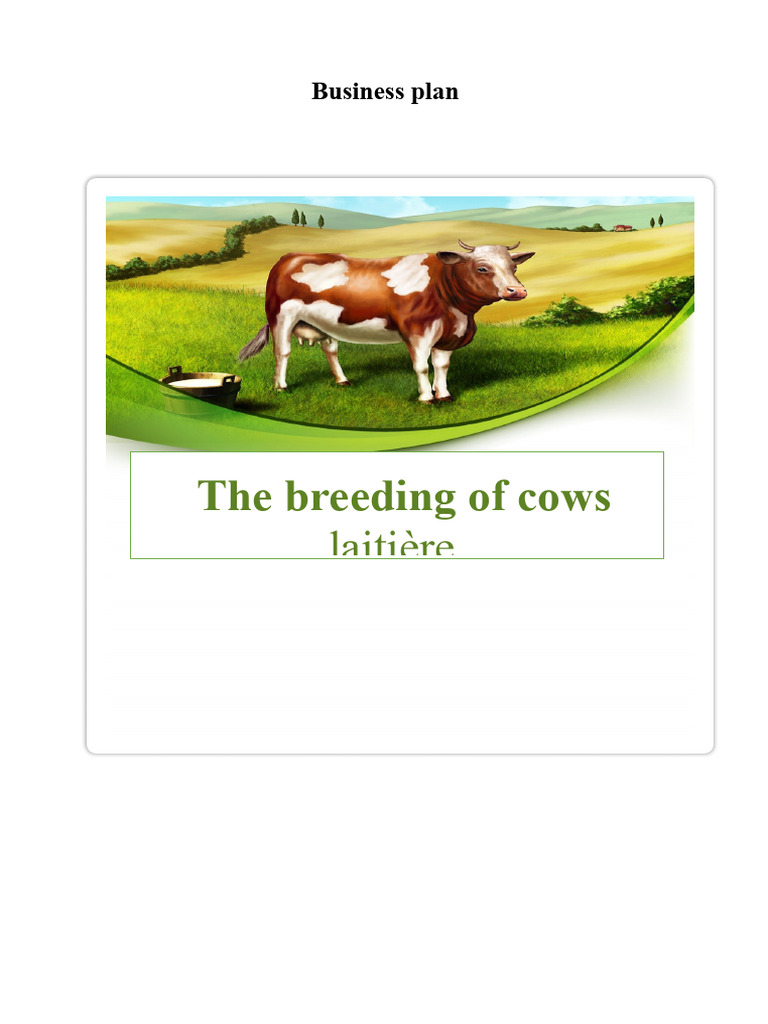 Breeding of Dairy Cows | PDF | Milk | Dairy