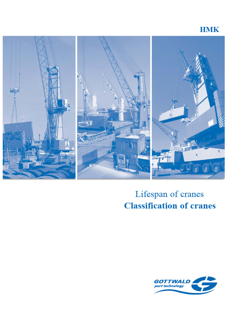 Classification of Cranes According To FEM Standard | PDF | Crane (Machine)