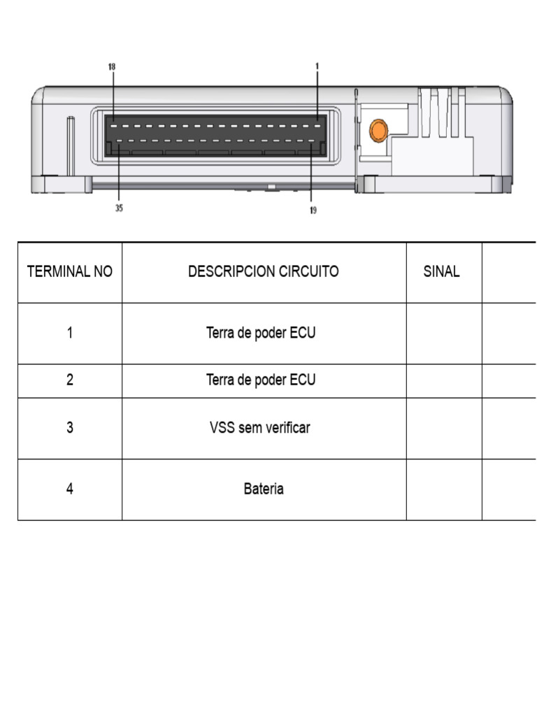 PINOUT Motor - CLIO-2004 1.4 | PDF