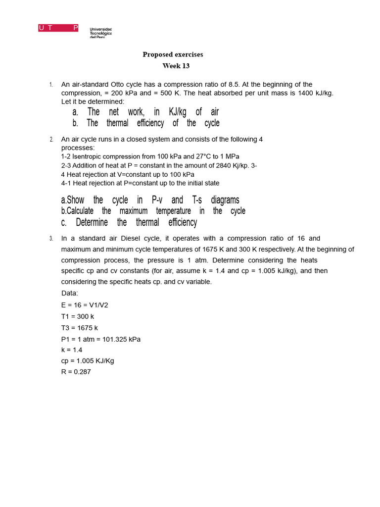 Week 13 - Assignment - Proposed Exercises Solved | PDF