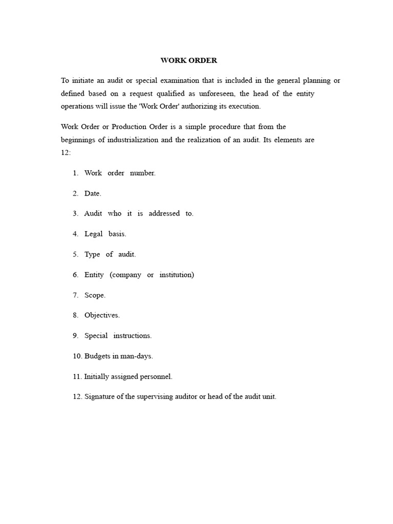 Working Papers | PDF | Audit | Risk