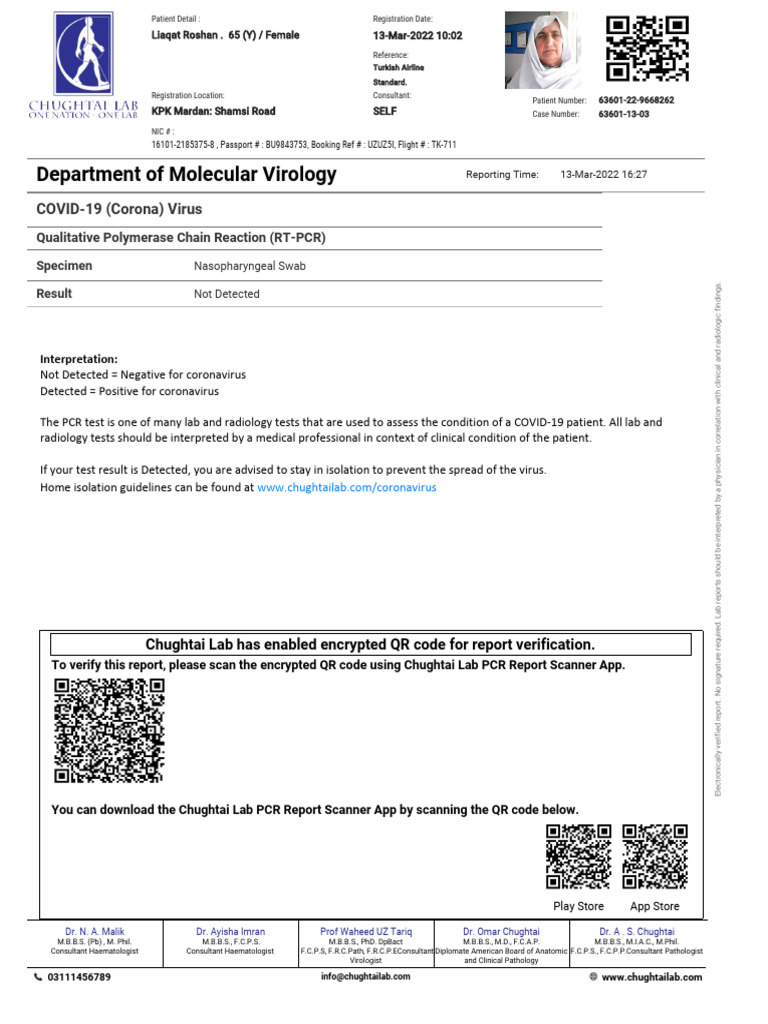 ReportViewer Aspx | PDF | Pathology | Polymerase Chain Reaction
