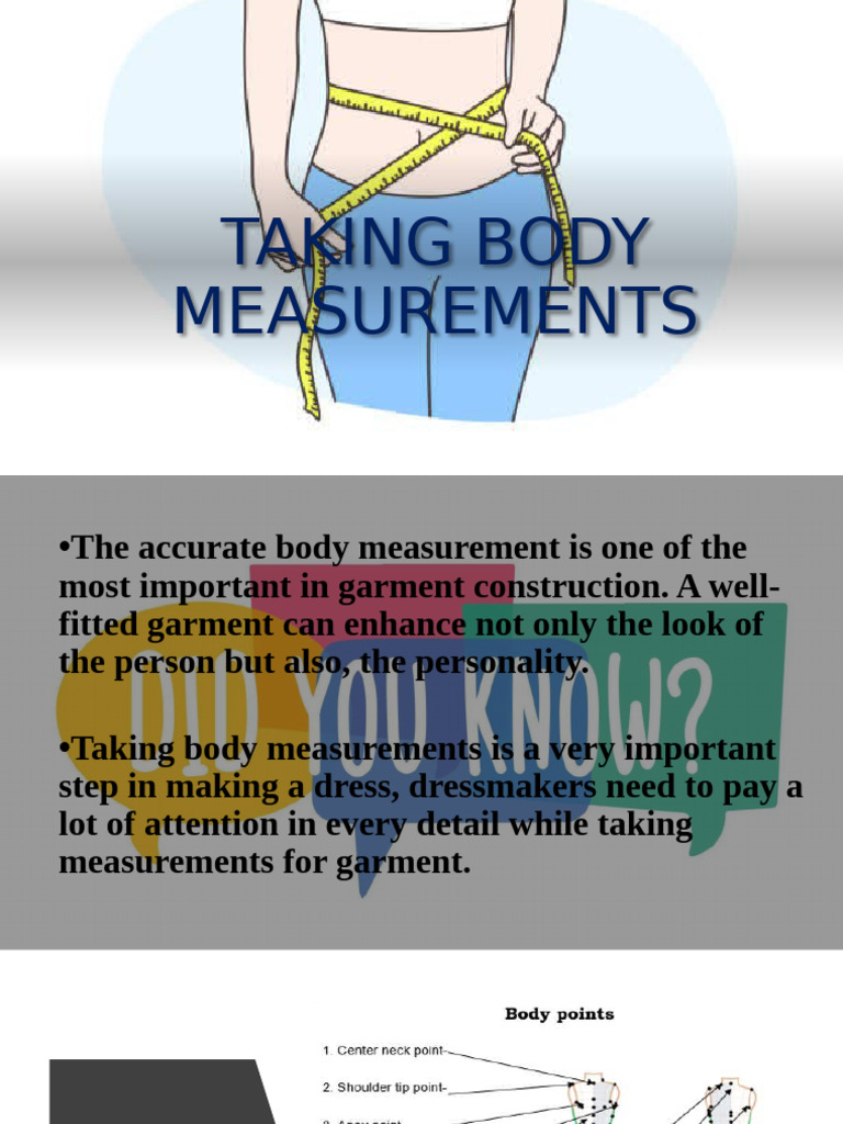 Essential Body Measurement Guide | PDF