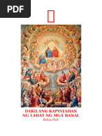 Tagalog Misa Pentekostes | PDF