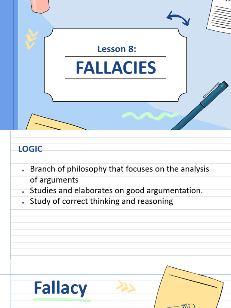 Understanding Common Logical Fallacies | PDF | Fallacy | Argument