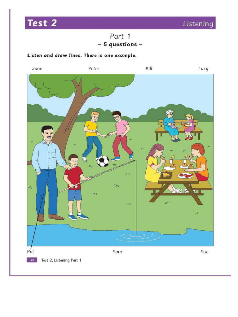 Practice Test Plus Mover - Test 2 | PDF
