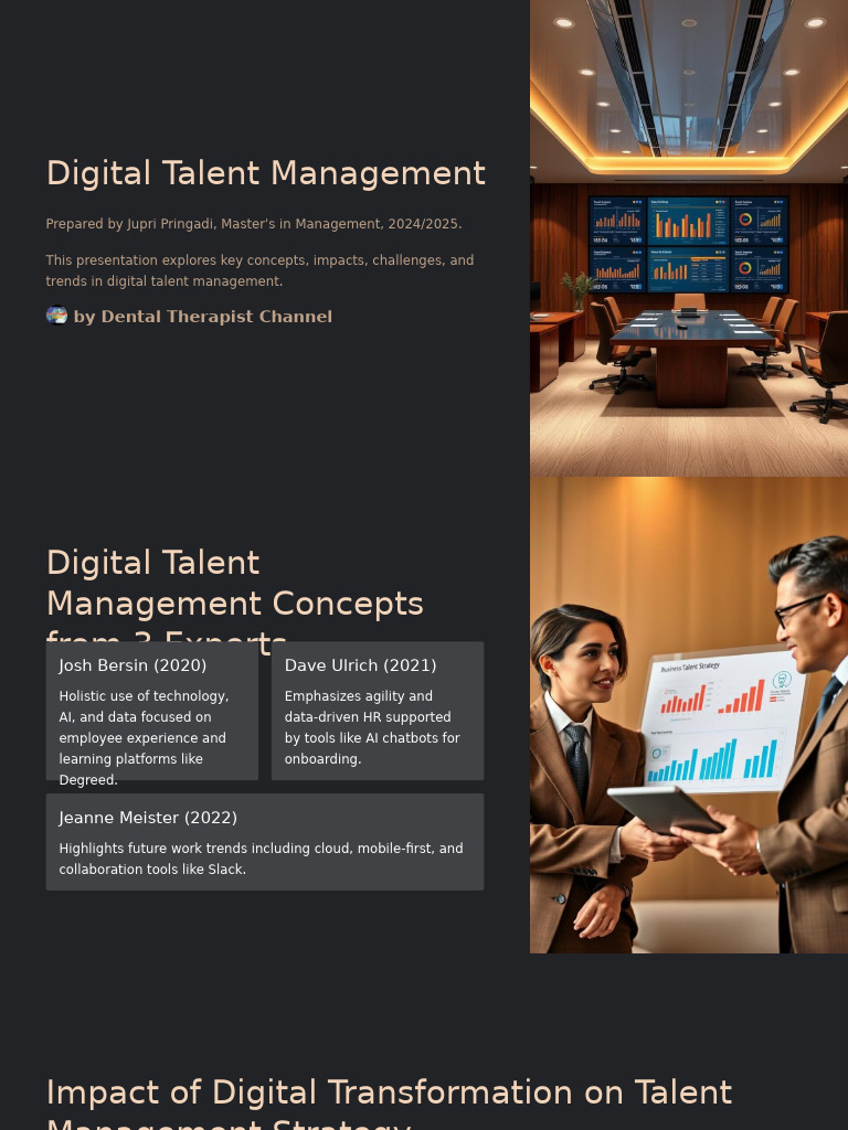 Digital Talent Management Insights & Trends | PDF | Artificial ...
