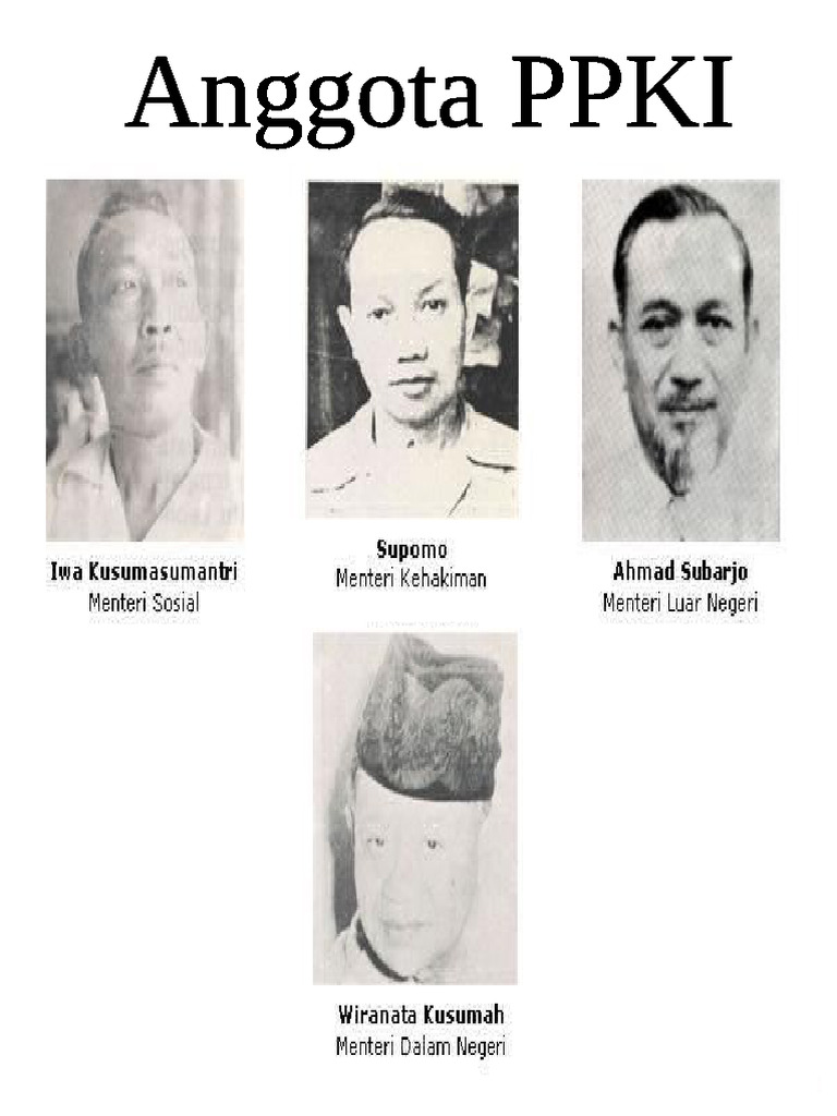 Anggota Ppki | PDF